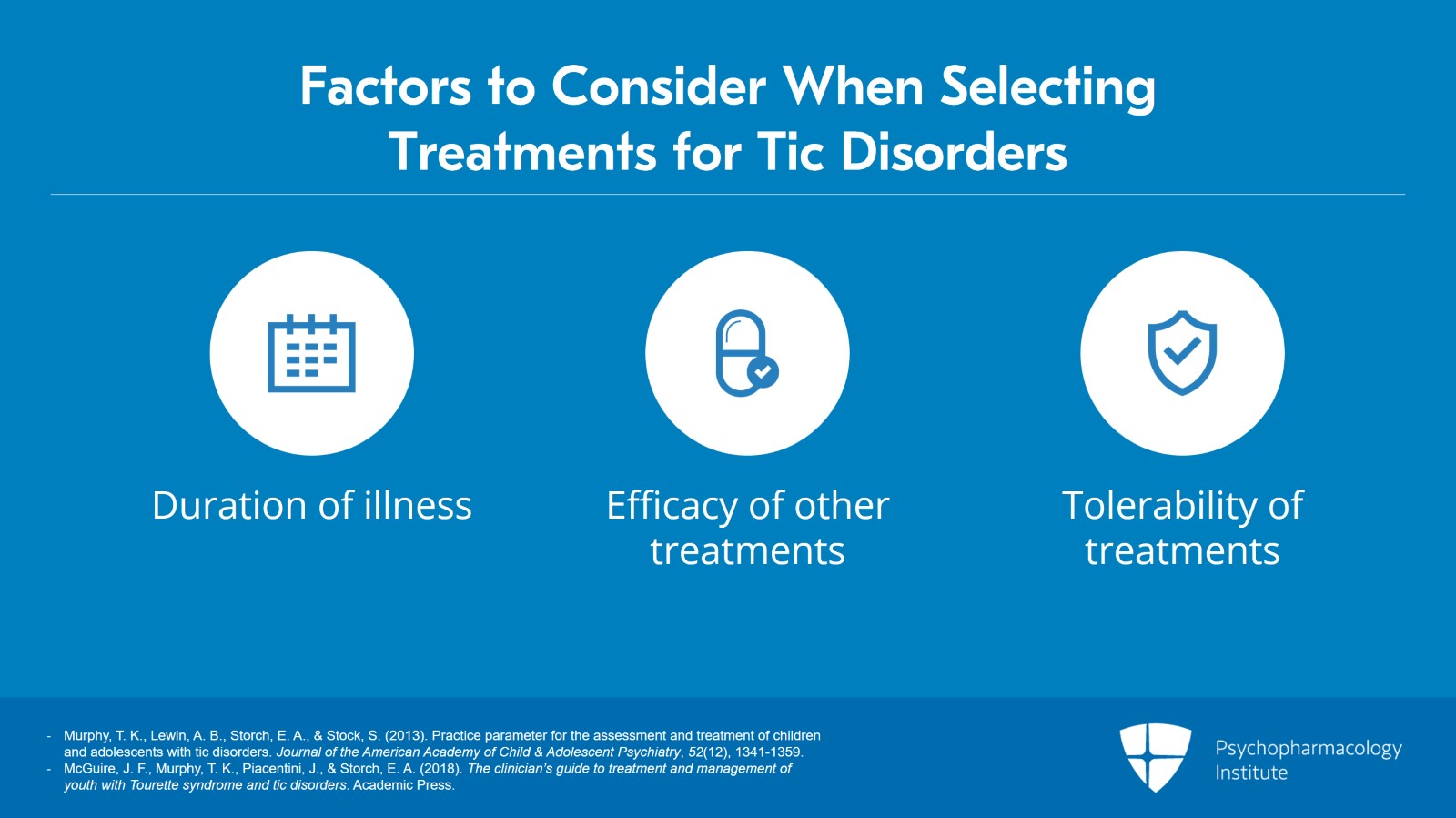 Treatment Optimization for Tic Disorders | Psychopharmacology Institute